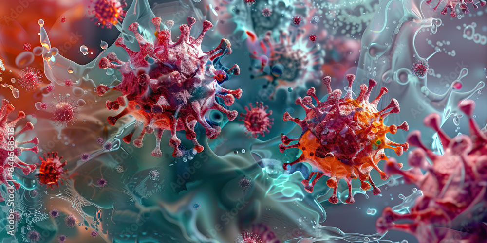 Virus Mutation: An image showing how the novel virus undergoes mutation ...