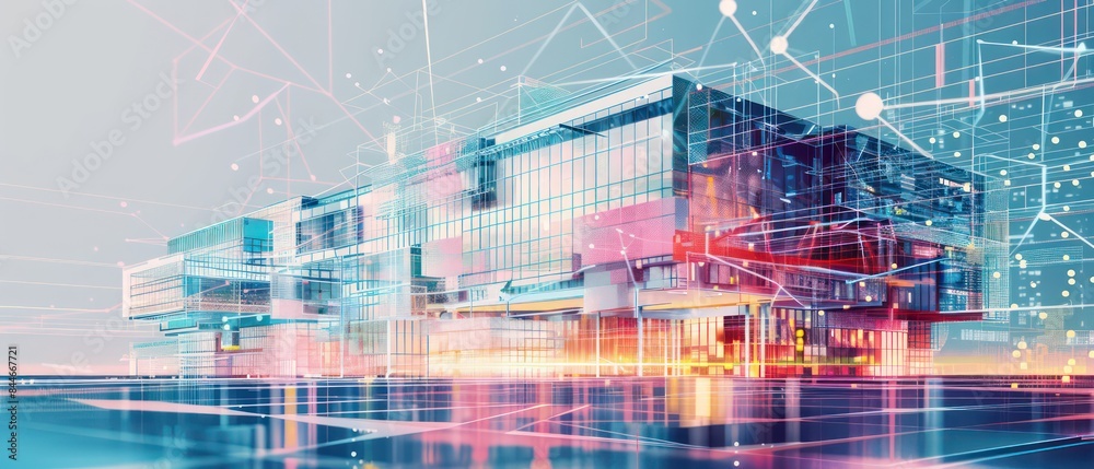 illustrating the layout of the building, including its exterior and ...