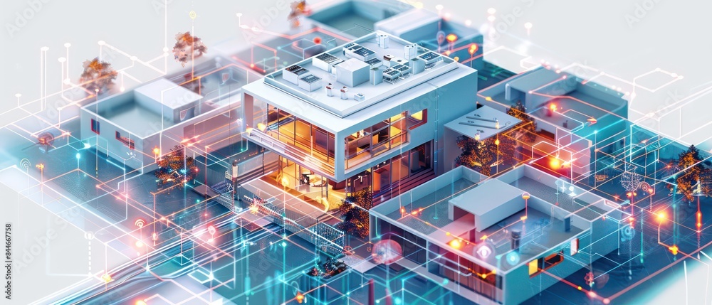 illustrating the layout of the building, including its exterior and ...