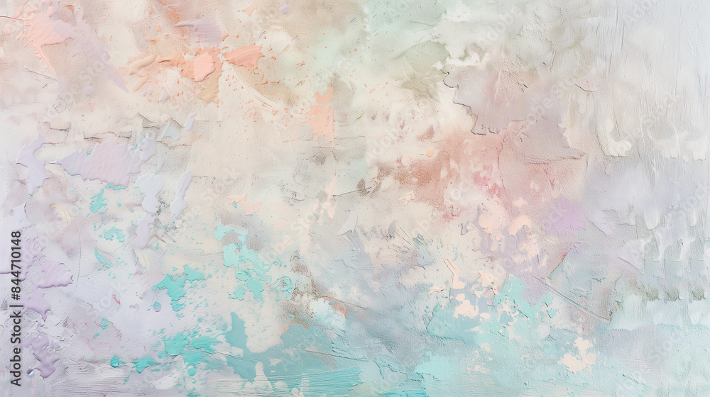 Rustic Textured Wall with Soft Pastels Color Washing Technique ...