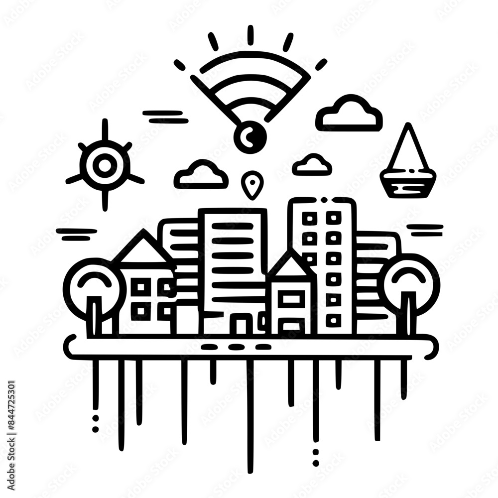 Factory icon, garage icon, hotel icon, store icon, lighthouse icon ... Factory icon, garage icon, hotel icon, store icon, lighthouse icon ...