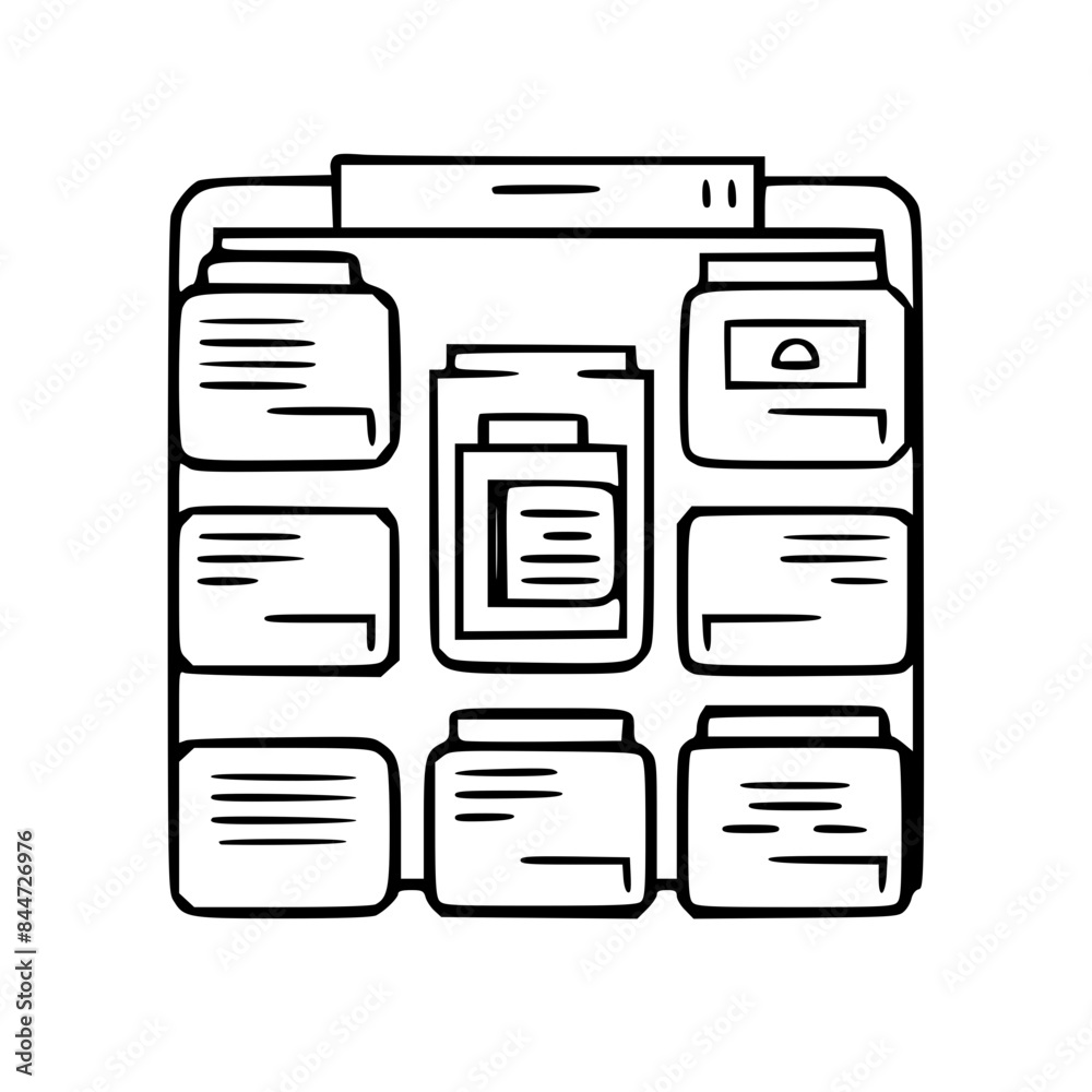 document icon, business icon, symbol icon, archive icon, contract icon ...