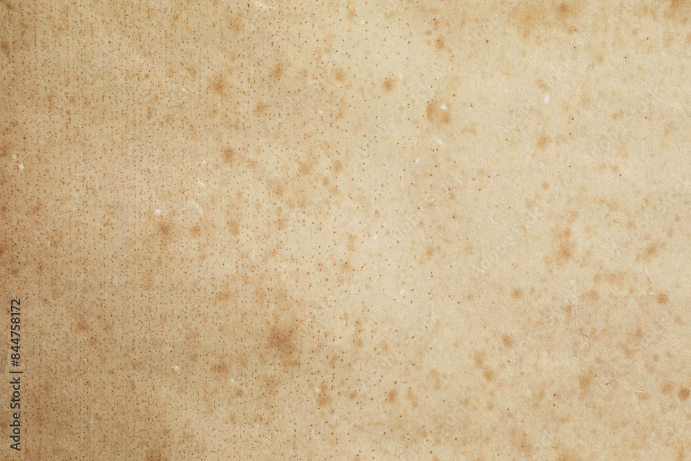 yellowed paper texture with brown stains Stock Photo | Adobe Stock