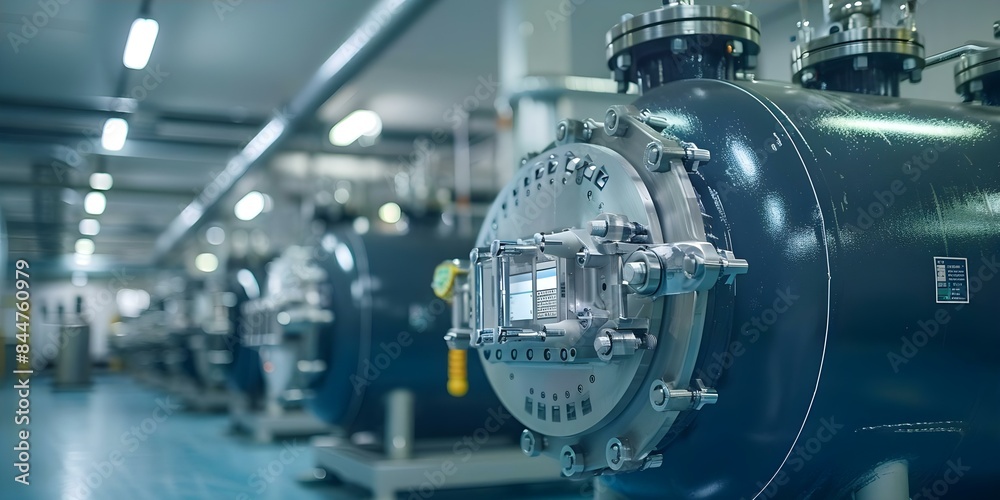 Ilustração do Stock: Transforming Waste into Energy Factory Implements ...