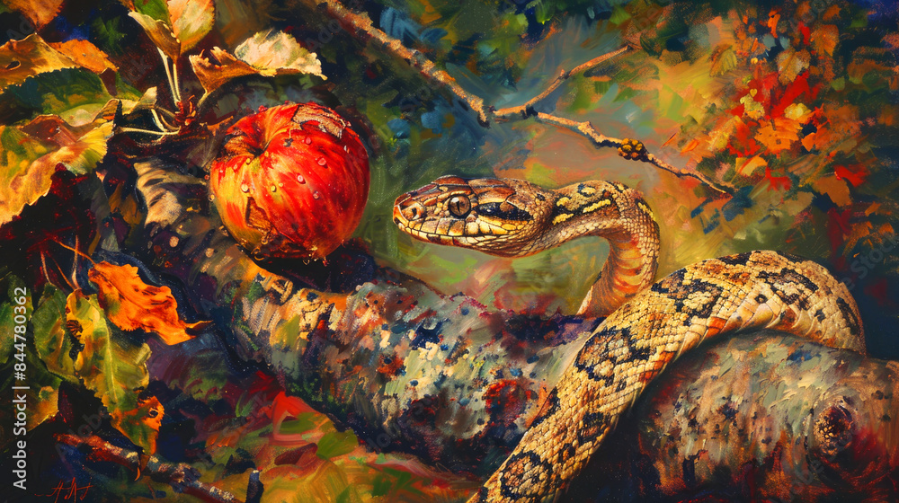 Bible. Old Testament. Creation. Genesis. The original sin, the ...