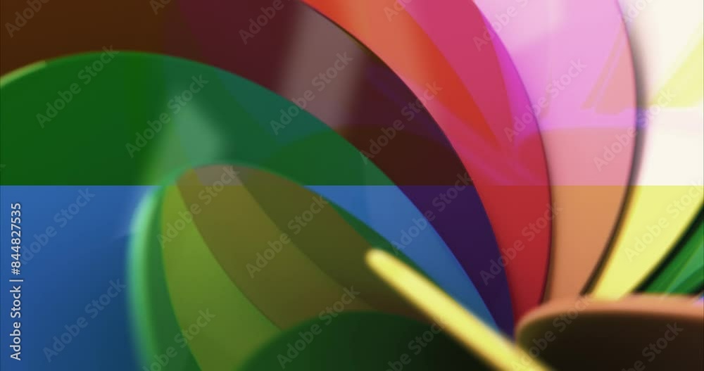 Vibrant Pride Swirl in Stunning 4K Resolution Featuring a Dynamic and ...