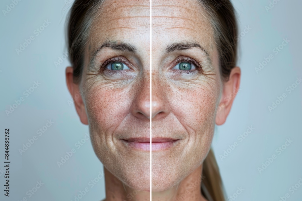 Biorevitalization Comparison: Before and After Wrinkle Reduction and ...