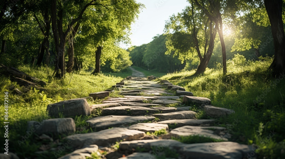 Inspiring garden path designs and materials for creating beautiful and ...