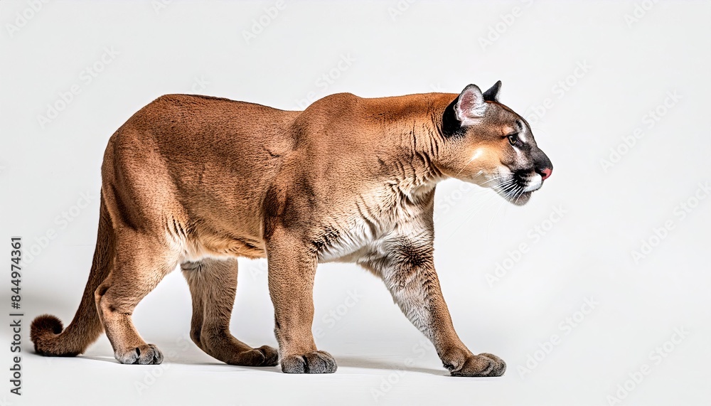 Florida panther, a North American cougar - Puma concolor coryi - native ...