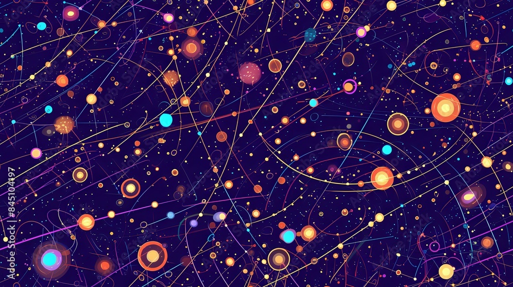 Quantum Dots - Dots inspired by quantum patterns. Amazing seamless ...