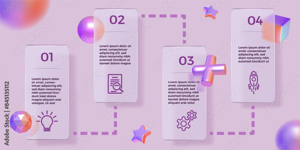 Venn diagram. Infographic design. Intersect circles. Chart overlap ...
