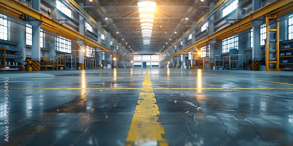 Visual representation of streamlined business operations cutting down ...