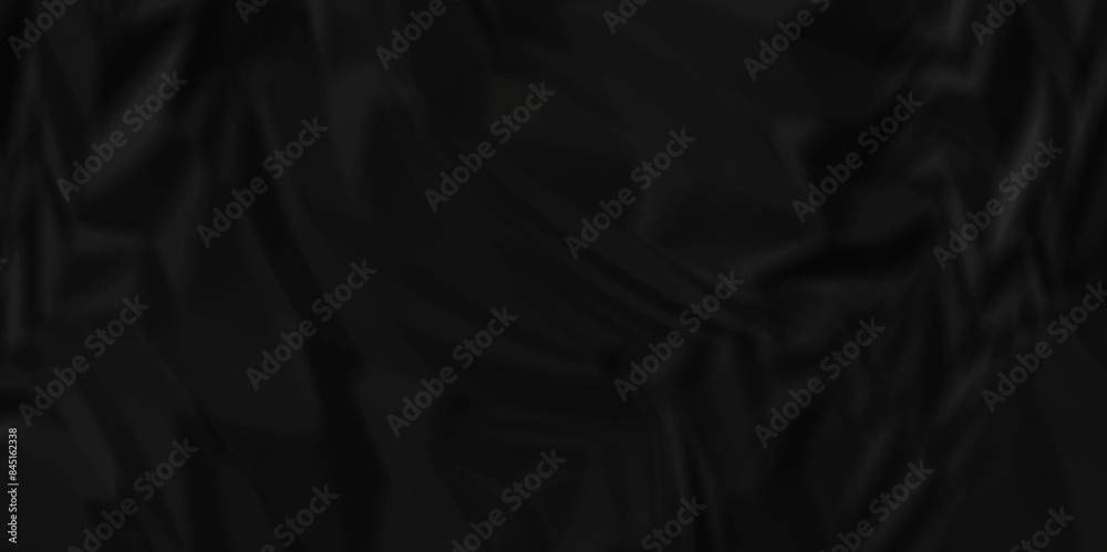 Black crumpled paper background texture pattern overlay. crinkled ...