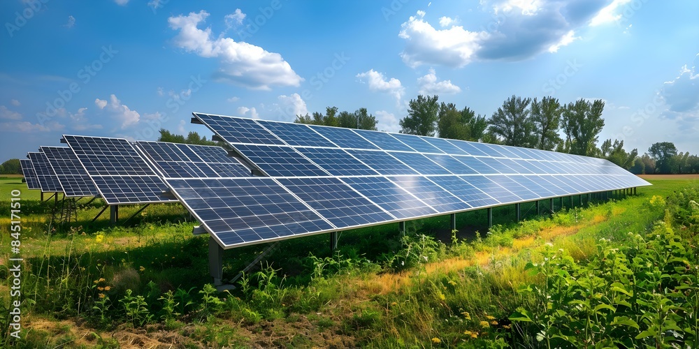 Agricultural solar panels provide renewable energy and shade crops on ...