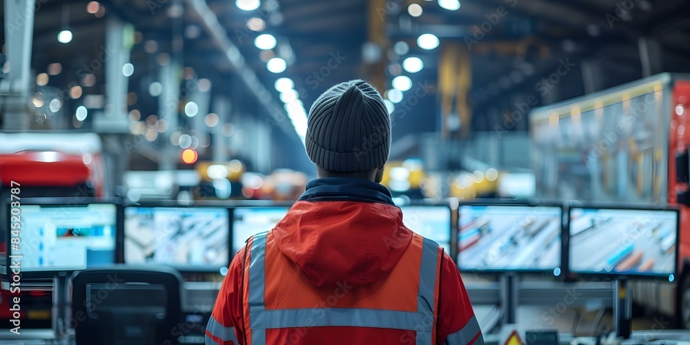 Dispatch center manages truck movements and deliveries for fleet of ... Dispatch center manages truck movements and deliveries for fleet of ...