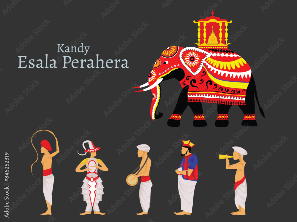 Kandy Esala Perahera. Sri Lanka. kanday Dalada Kingdom. Sri Lanka ...