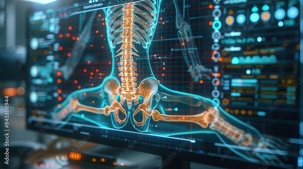 Hips and spine for back pain. that shows future technology in spine ...