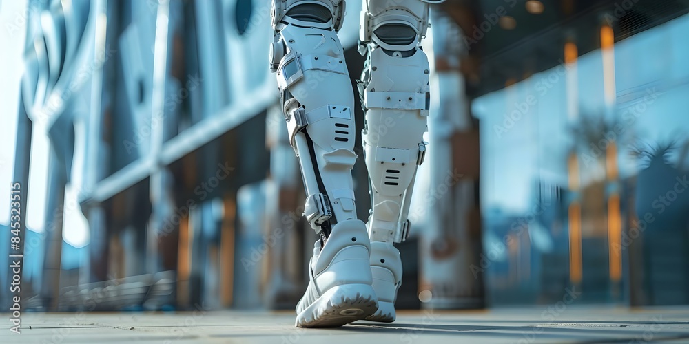 Robotic exoskeletons help those with mobility disabilities walk and ...