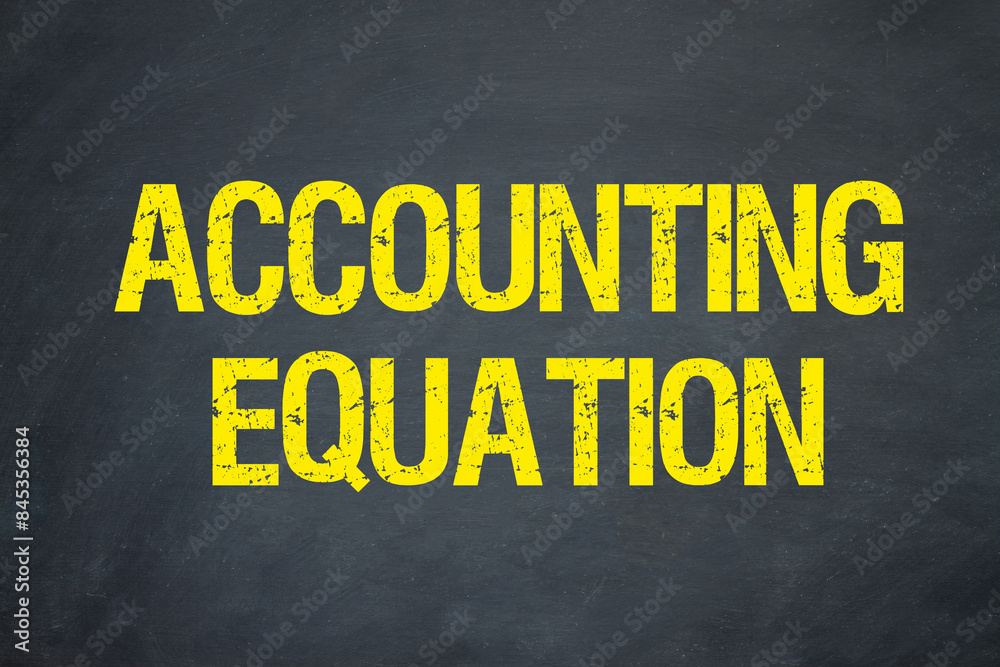 Accounting Equation Stock Illustration | Adobe Stock