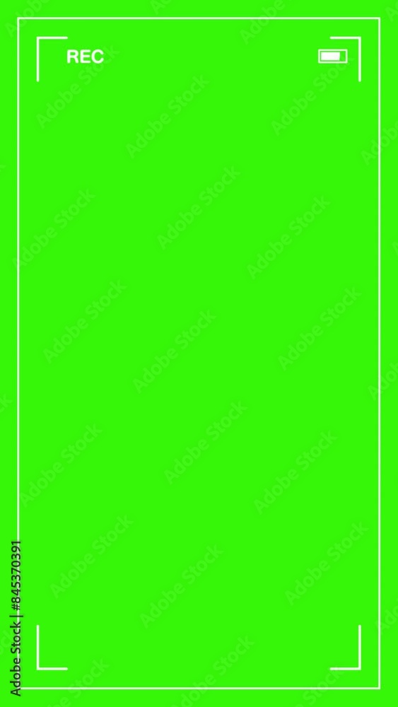 Mobile Phone Recording Screen Overlay Animation Background, Camera ...