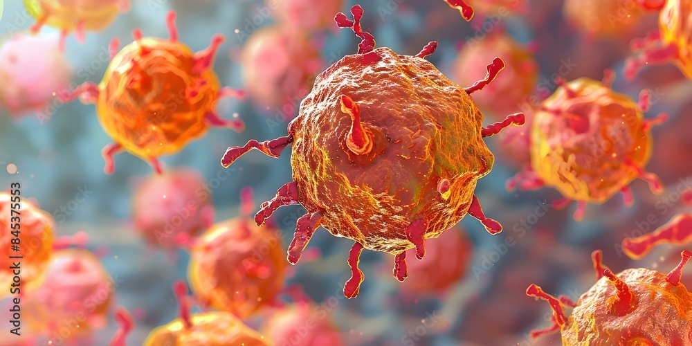 How Stomach Cancer Cells Multiply, Leading to Tumor Growth and Symptoms ...