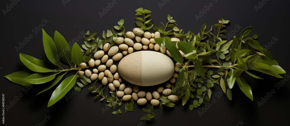 Egg woman Tamalaki Hazardana Stonebreaker Seed under leaf Phyllanthus ...