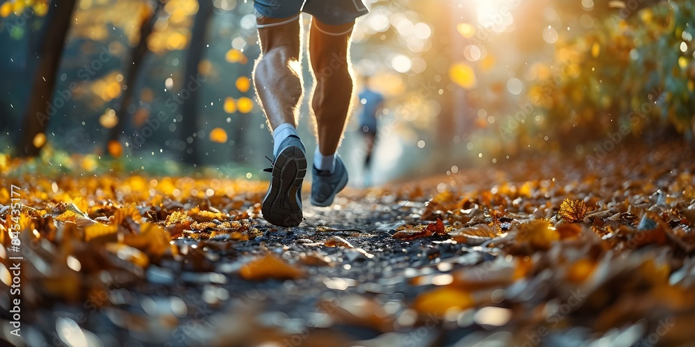 Athlete experiences sudden knee pain while running on embankment ...