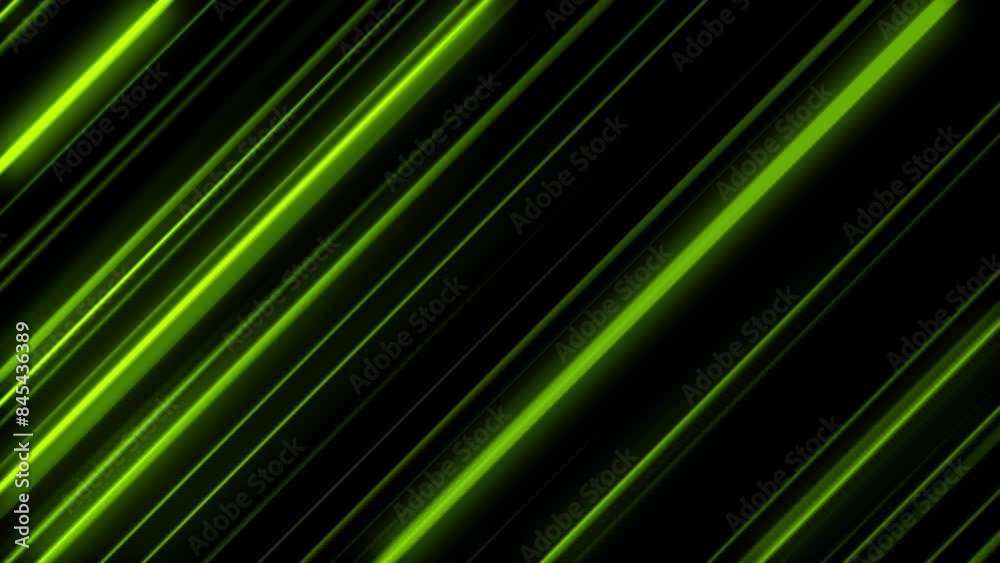 High-Speed Anime Green Lines in Seamless Loop Animation for Dynamic and ...