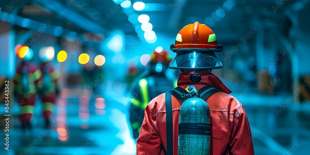 Educating building occupants on fire safety and evacuation protocols ...