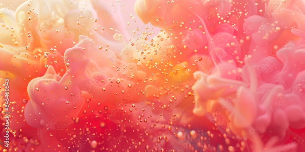 Peach gradient color wave background. Soft aesthetic texture, minimal ...