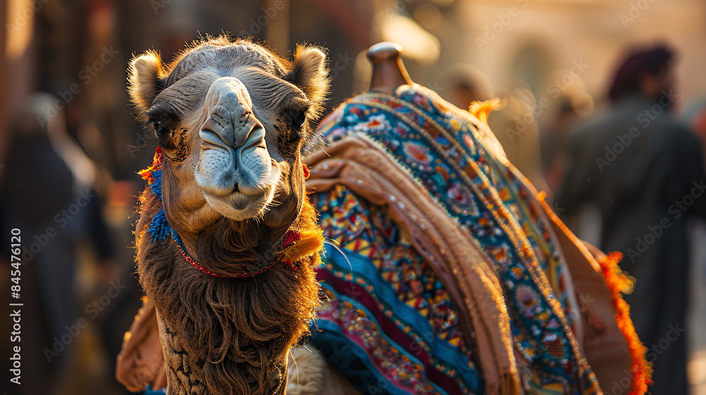 Image of a camel, symbolizing the Islamic ritual sacrifice of Eid al ...