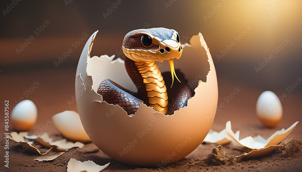 Emergence: A Little Cobra's Journey from Egg to World" "Hatching Hope ...