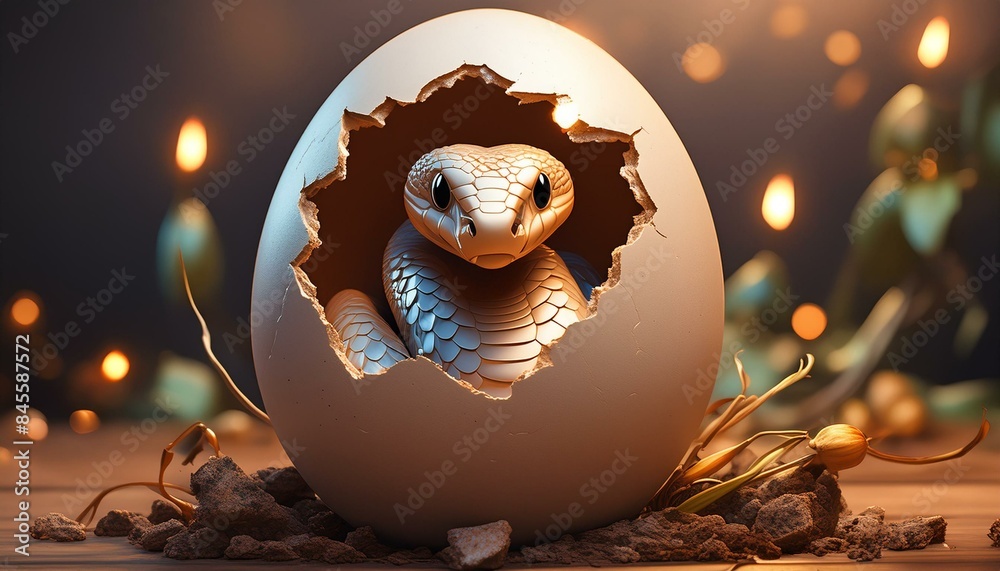 Emergence: A Little Cobra's Journey from Egg to World" "Hatching Hope ...