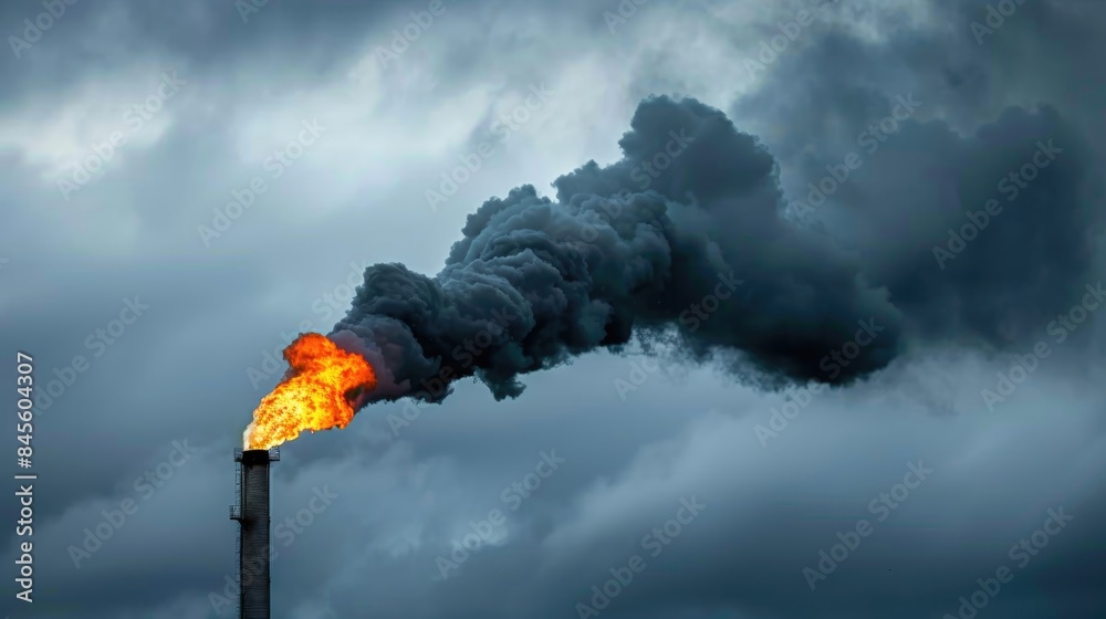 The government imposes a carbon tax on burning fossil fuels to combat ...