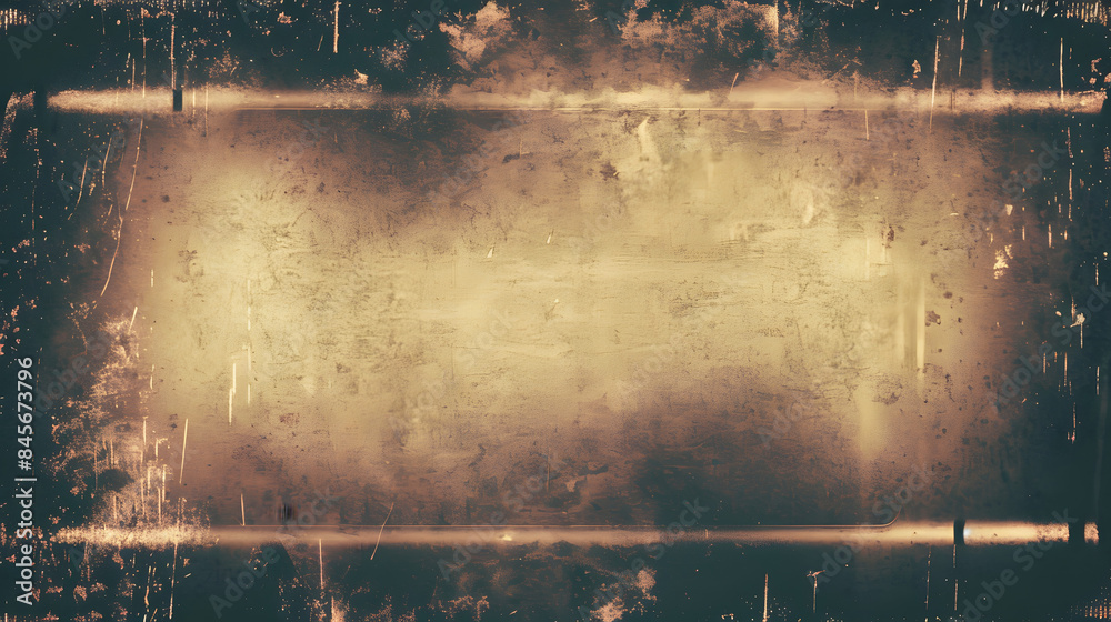 Vintage distressed old photo light leaks, film grain, dust and ...