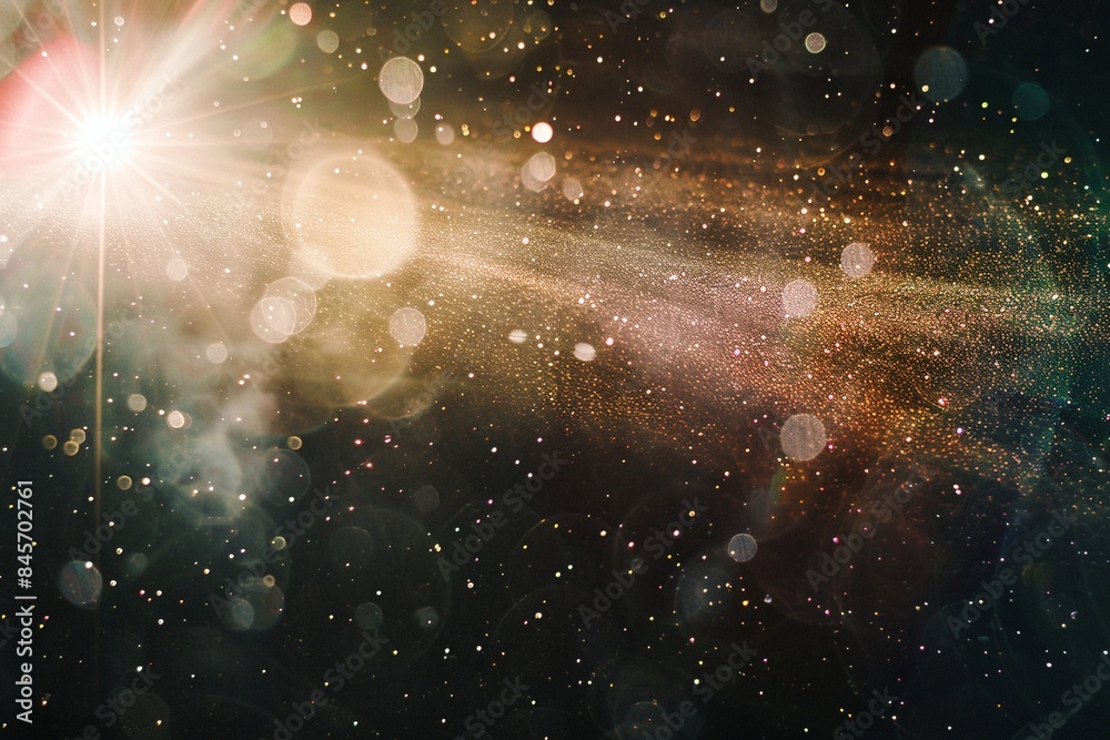 Grungy film texture background with pronounced grain, dust particles ...