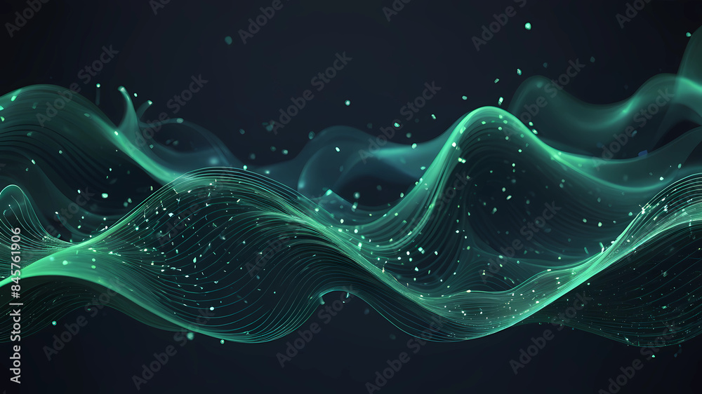 3d-abstract-digital-particle-waves-dots-design-background-network ...