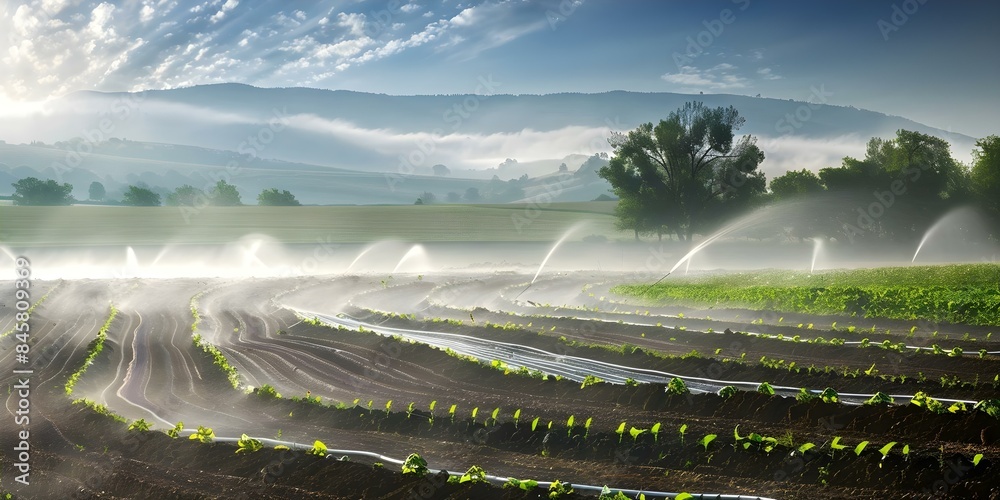 Efficient Water Distribution in an Agricultural Field with Drip ...