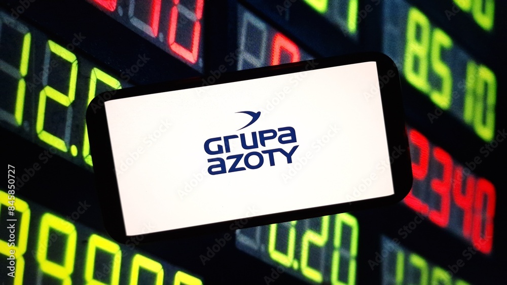 Konskie, Poland - June 10, 2024: Grupa Azoty Polish chemical company ...