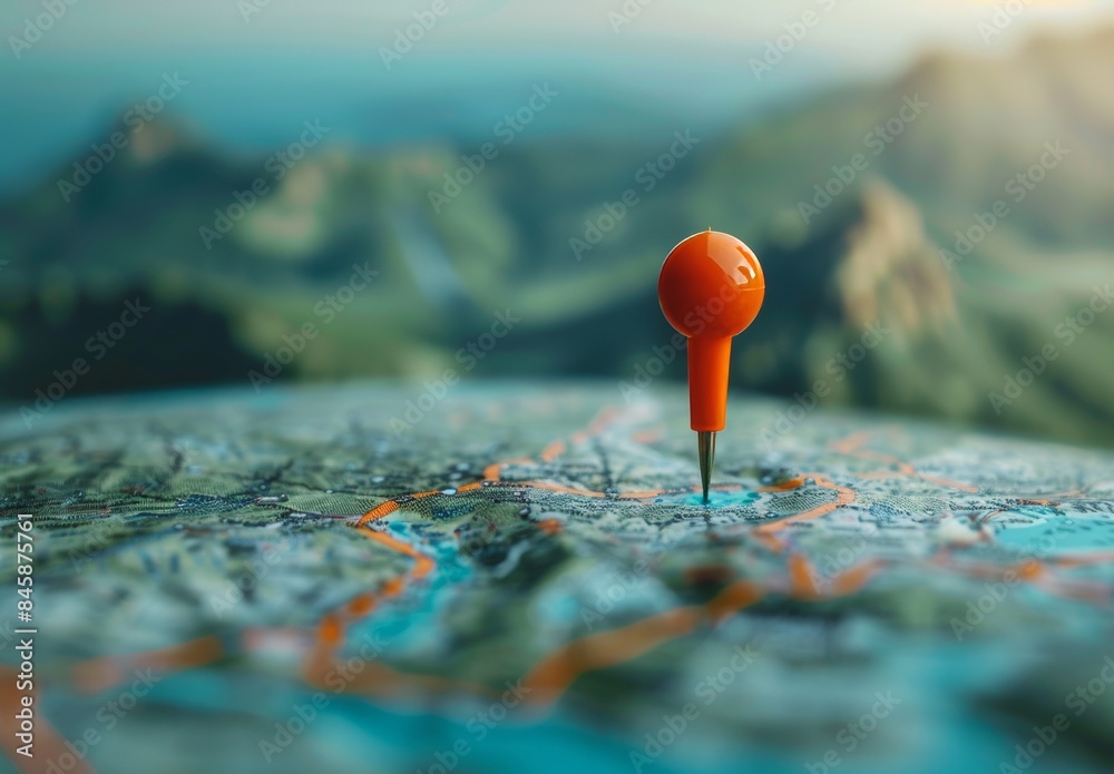 Pinpoint locations on a map with routes. Navigate and explore. Themes ...