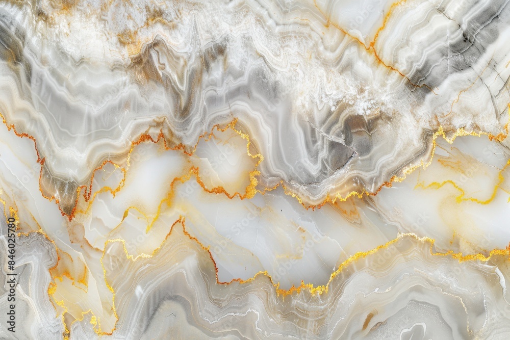 Natural stone onyx is showing a wavy pattern with golden veins ...