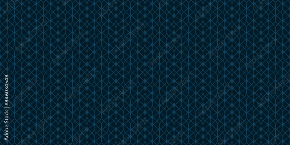 Vector Mesh Seamless Pattern Abstract Subtle Minimal Background With Thin Wavy Lines Delicate