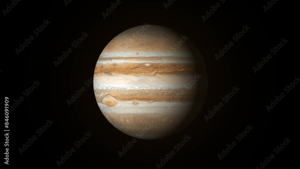 4K King of the Planets Unveiled: A Mesmerizing 3D Animation of Jupiter ...