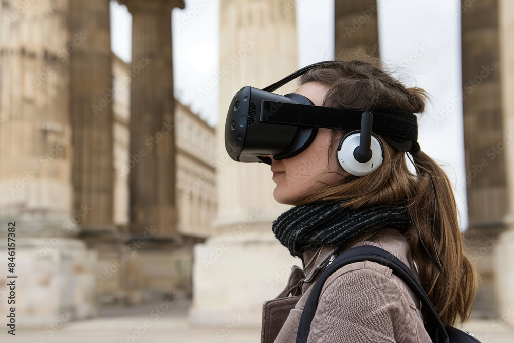 People can access immersive virtual reality experiences such as virtual ...