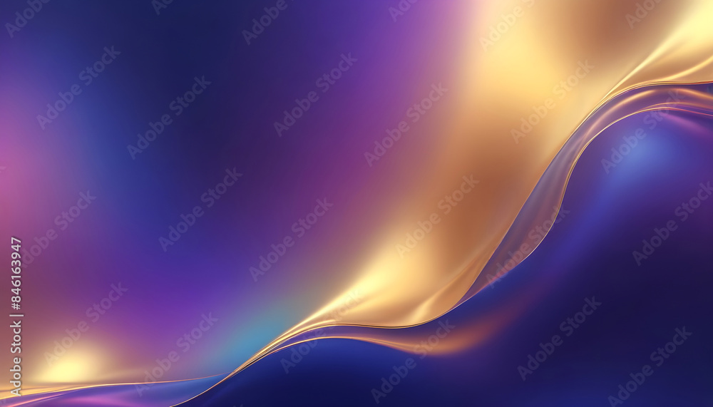 Luxurious Abstract Gold Holographic Foil background with Indigo ...