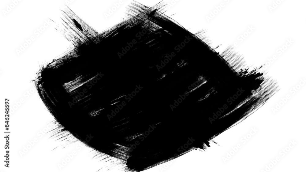 Ink paint brush stroke black white transition. Masks Luma Mattes Alpha ... Ink paint brush stroke black white transition. Masks Luma Mattes Alpha ...