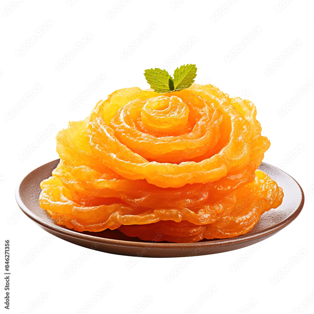 Rice flour jalebi, isolated on transparent background Remove png ...
