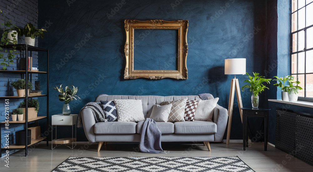 Modern creative living room interior design backdrop ideas concept ...