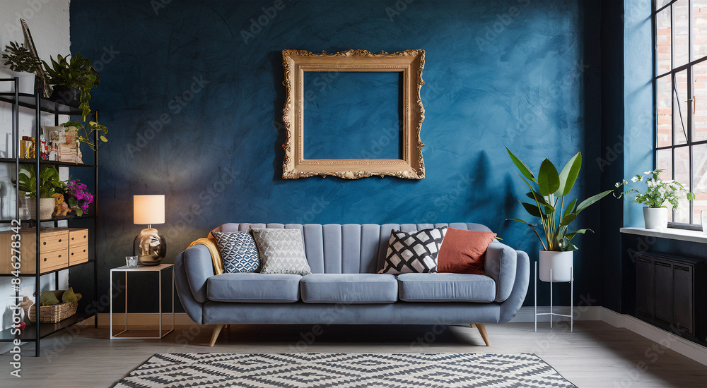 Modern creative living room interior design backdrop ideas concept ...