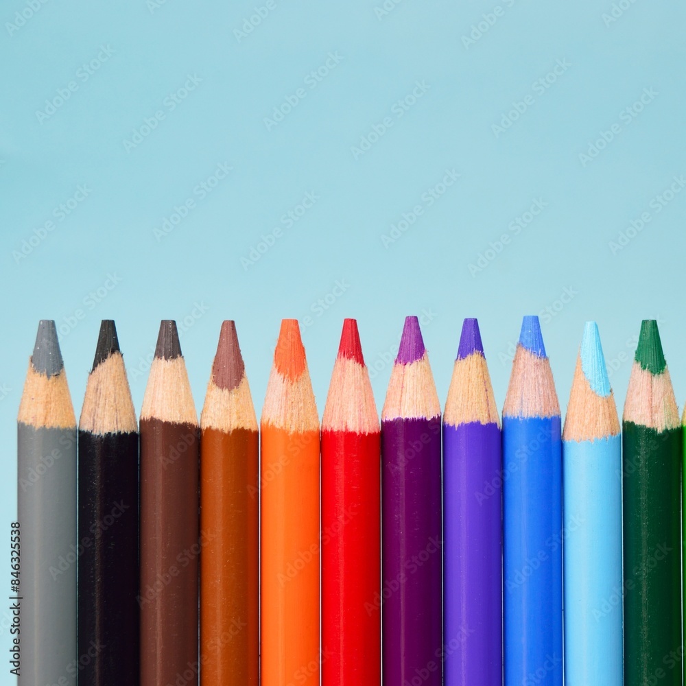 assorted-color coloring pencil sticker, Pencil Drawing, Color pencil ...